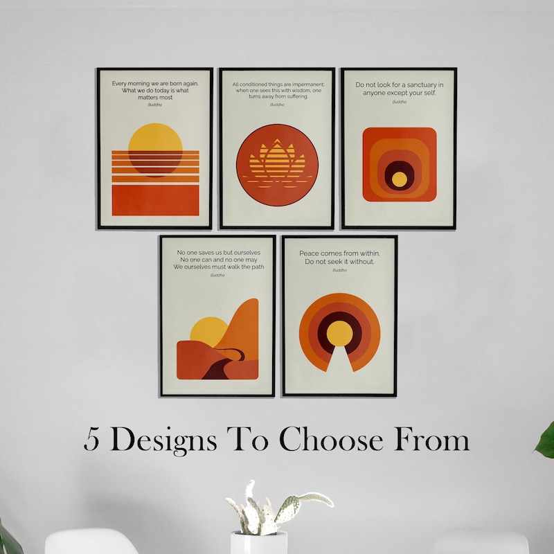 Quote Wall Art Buddhism - Etsy