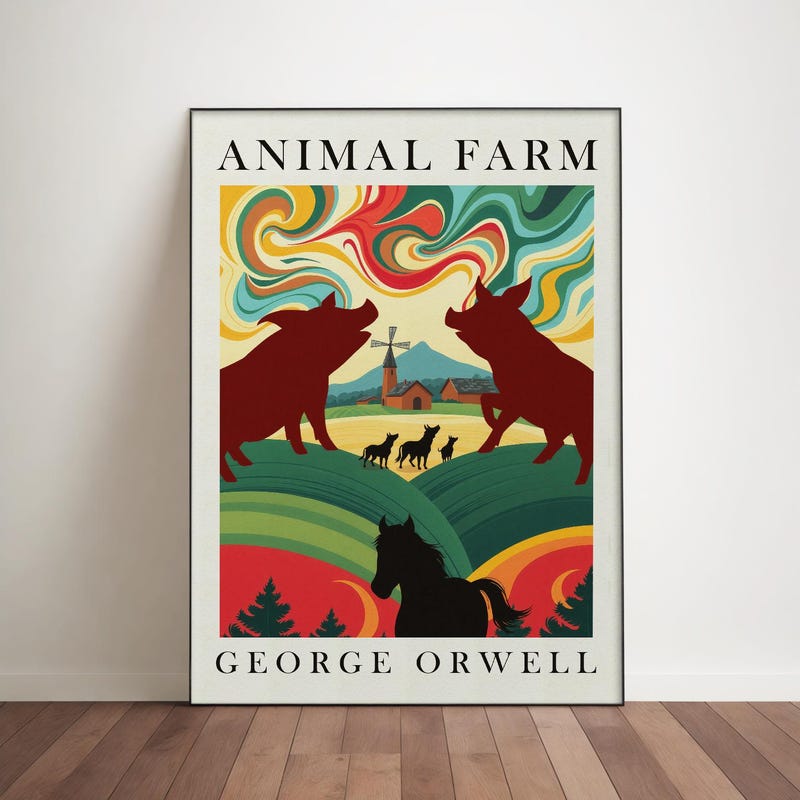 George Orwell Animal Farm Posters - Etsy