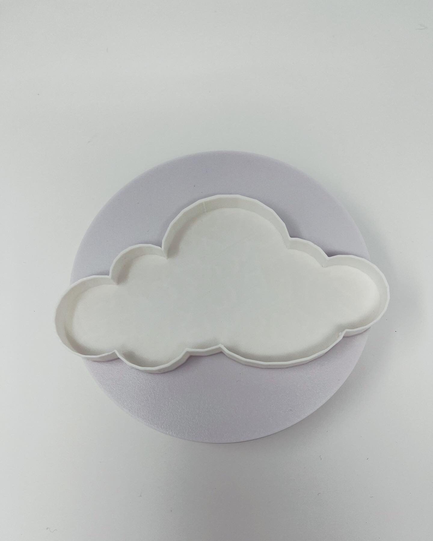3D Printed Cloud Trinket Dish Decorative Tray Wall Hanging - Etsy