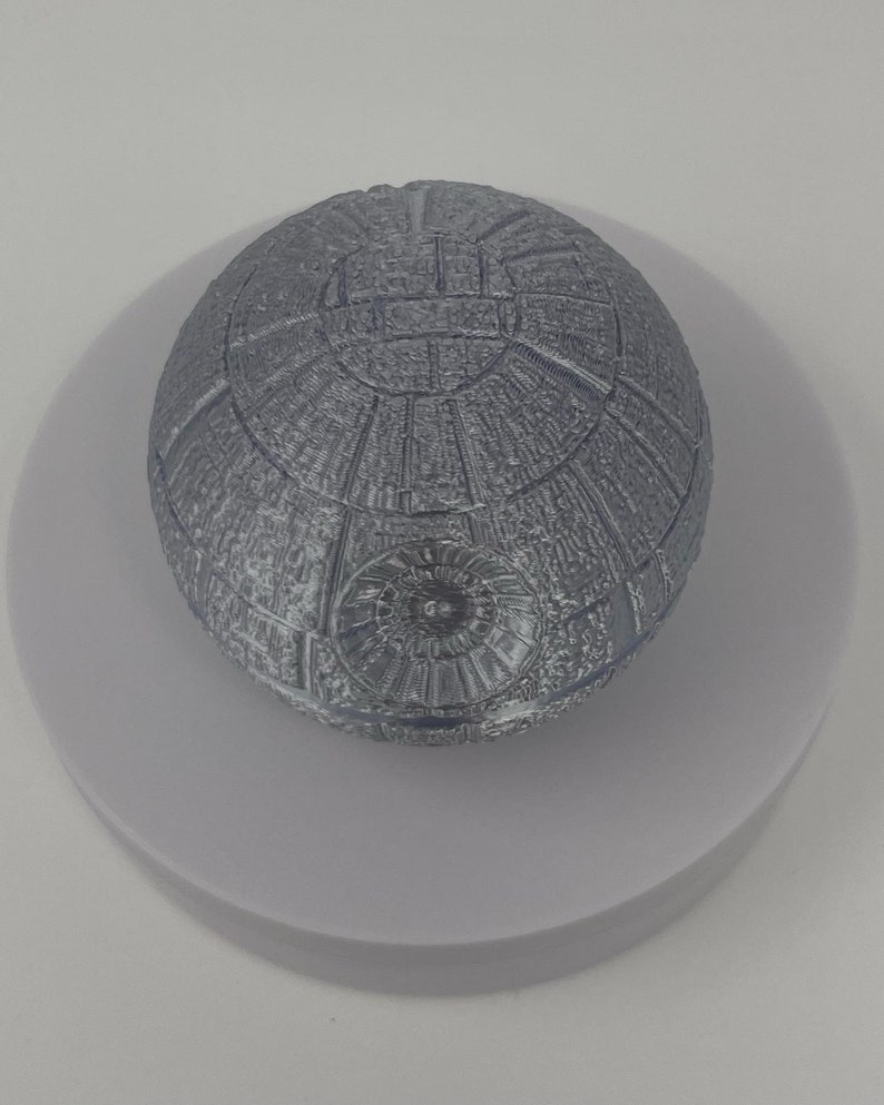 Star Wars Death Star Christmas Tree Topper Ornament - Etsy