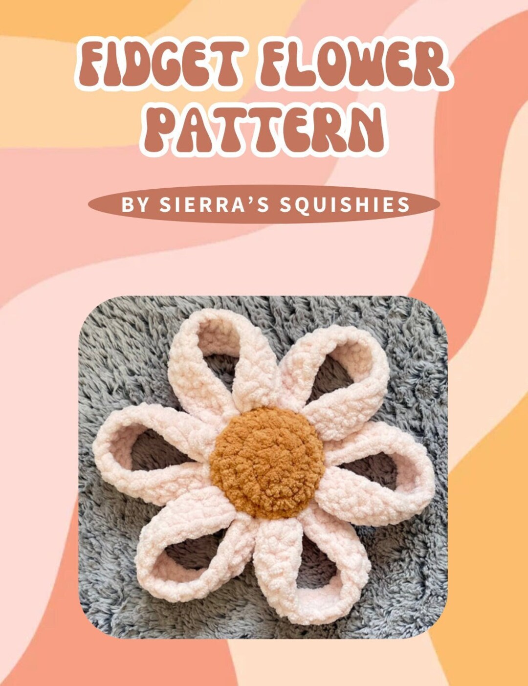 Fidget Flower *crochet PATTERN* - Etsy