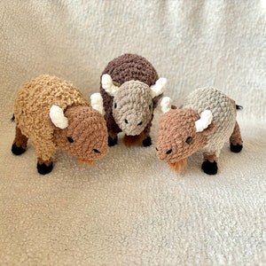 Boris the Bison *crochet PATTERN* - Etsy