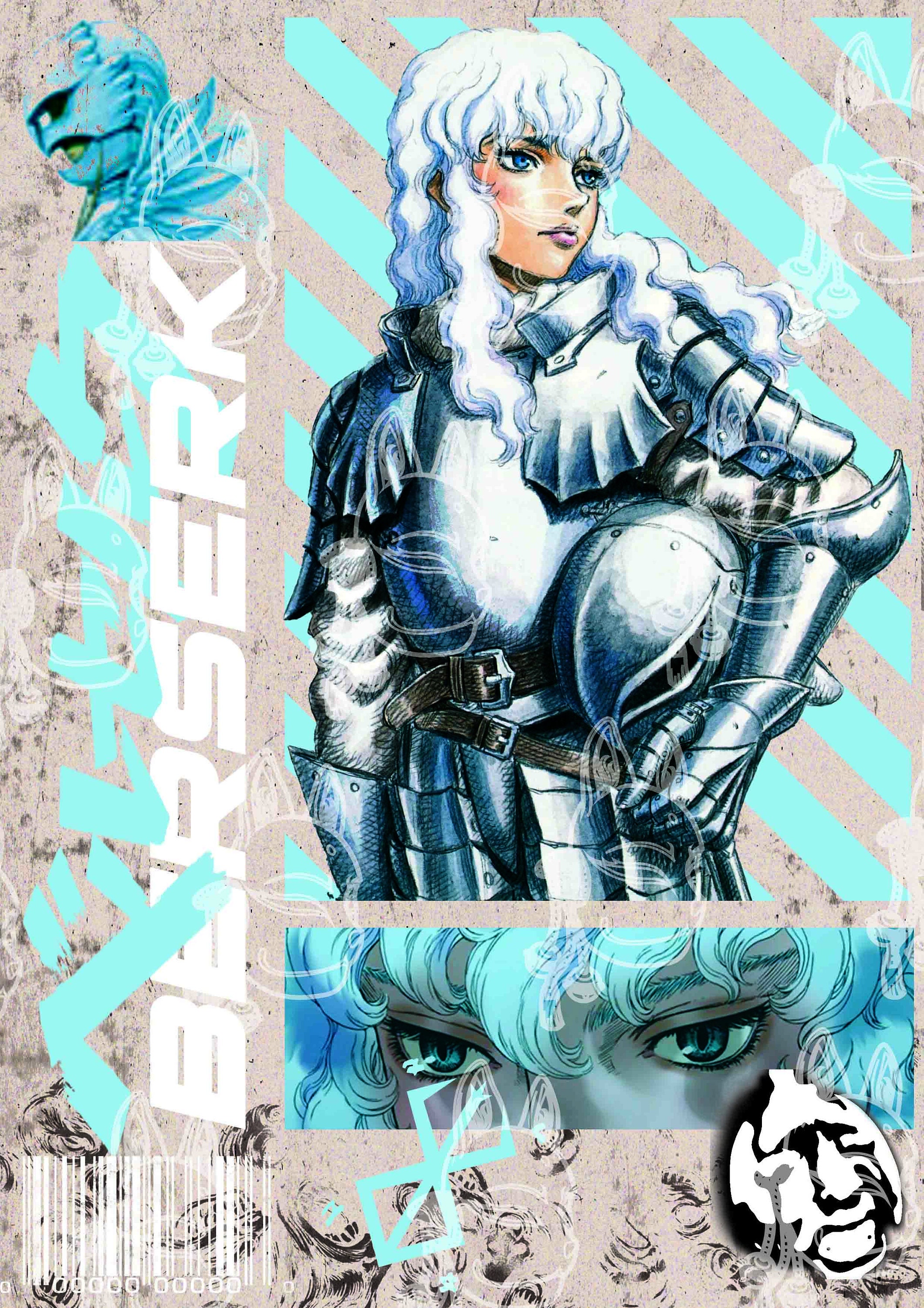 7 Berserk Anime Character T-shirt Design Collection, Bundle Anime ...