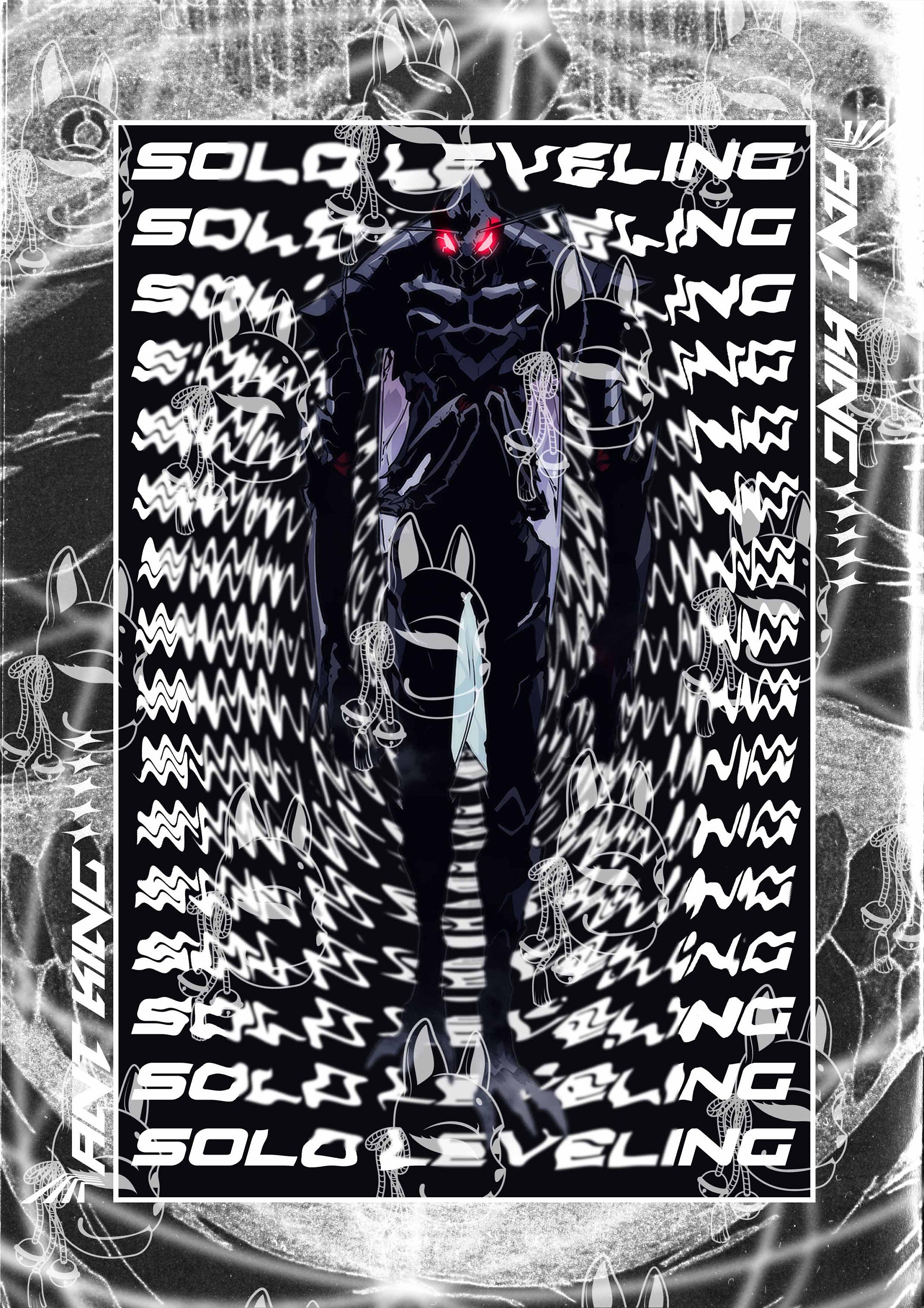 Solo Leveling Digital Design of the Ant King Character, Sublimation ...