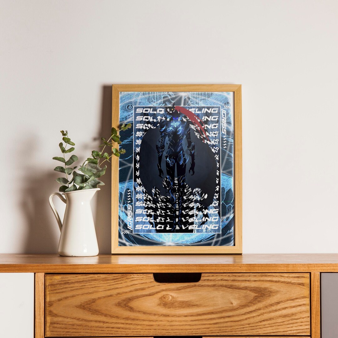 Solo Leveling Digital Design of Igriss the Shadow Soldier Character ...
