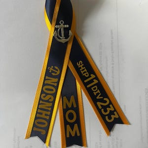 PIR Ribbon W/center & Sailor Keepsake Ribbon - Etsy