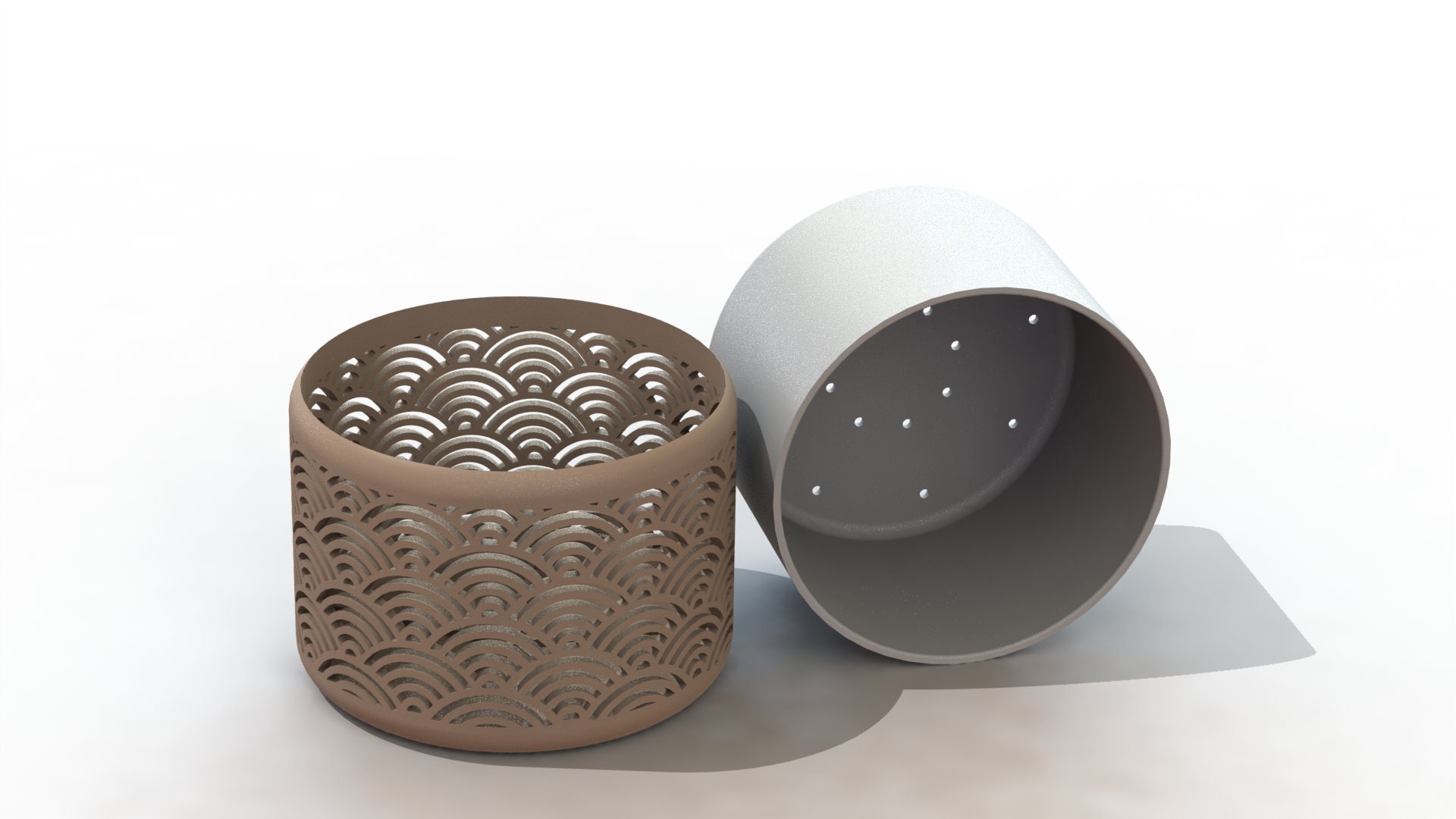 Traditional Wave Style Vase | Vase STL File for 3D Printing - Etsy