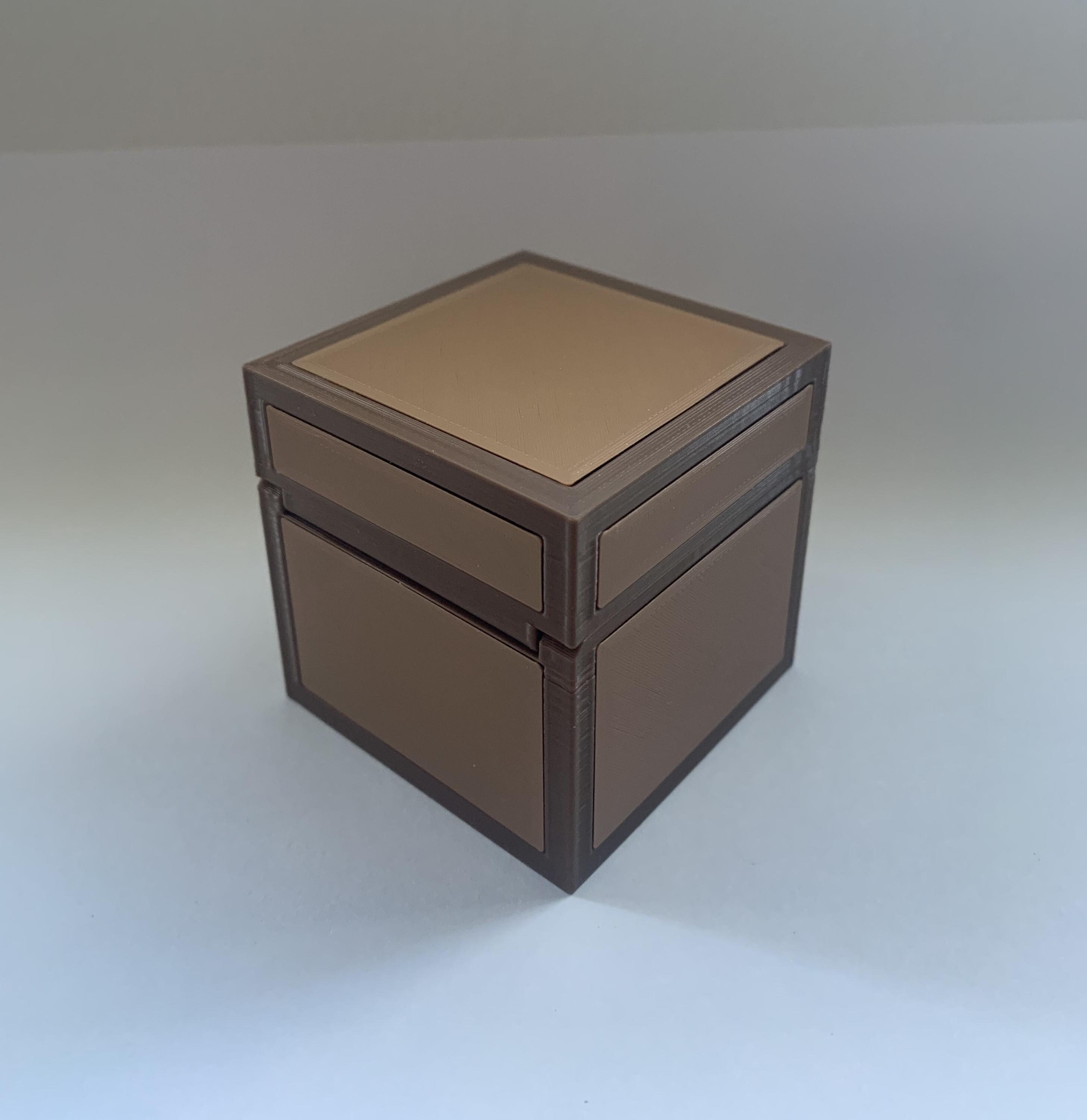 Minecraft Chest Storage Box STL File | Battery, SD Card, Nintendo ...