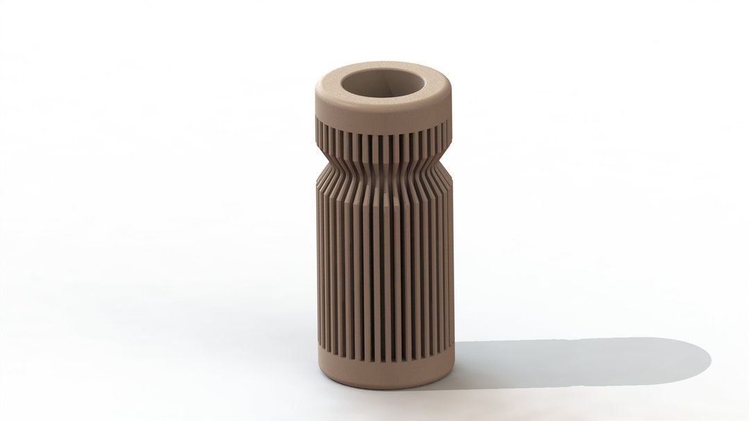 Modern Fin Styled Vase | Vase STL File for 3D Printing - Etsy
