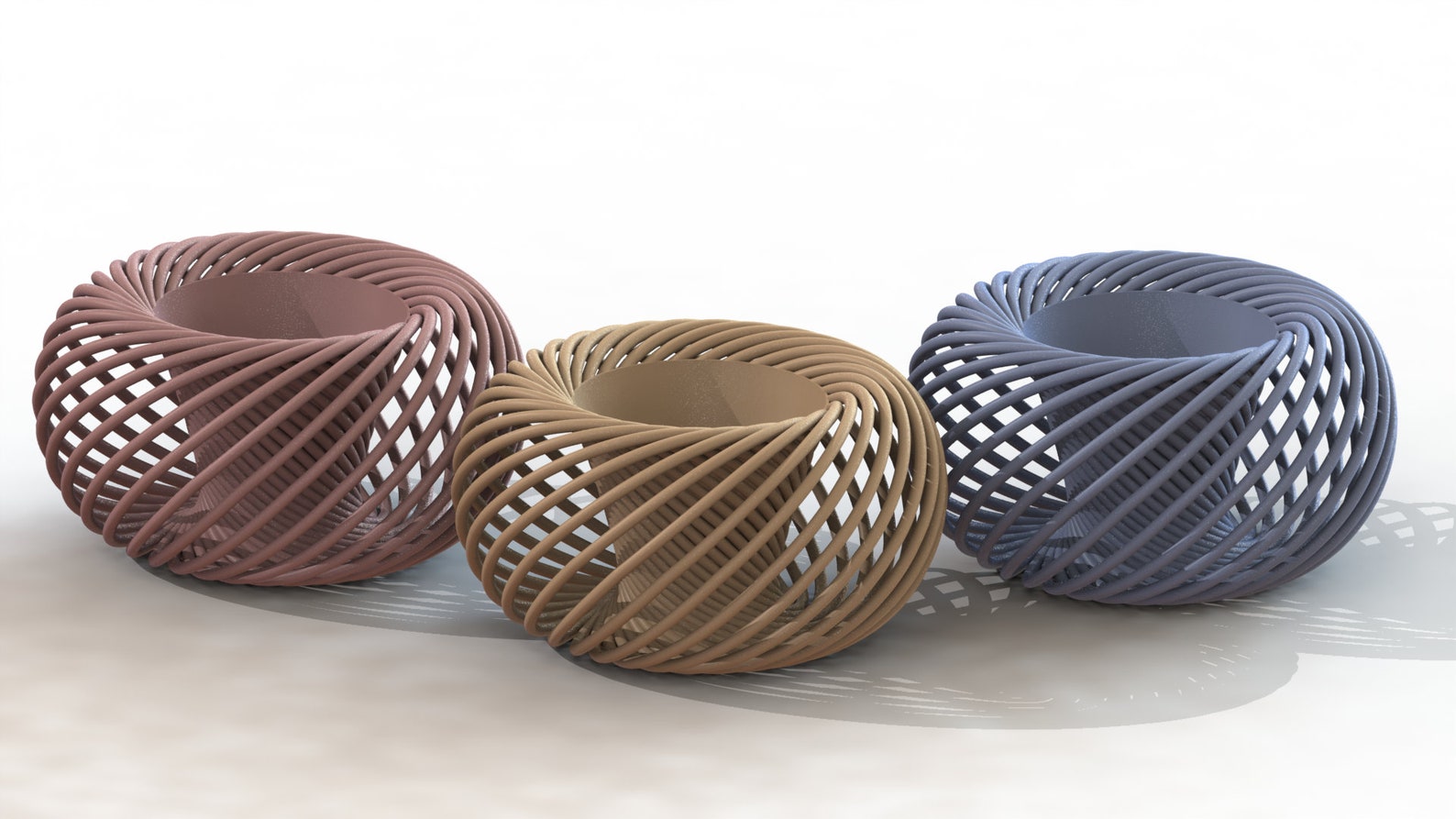 Spiral Styled Vase | Vase STL File for 3D Printing - Etsy