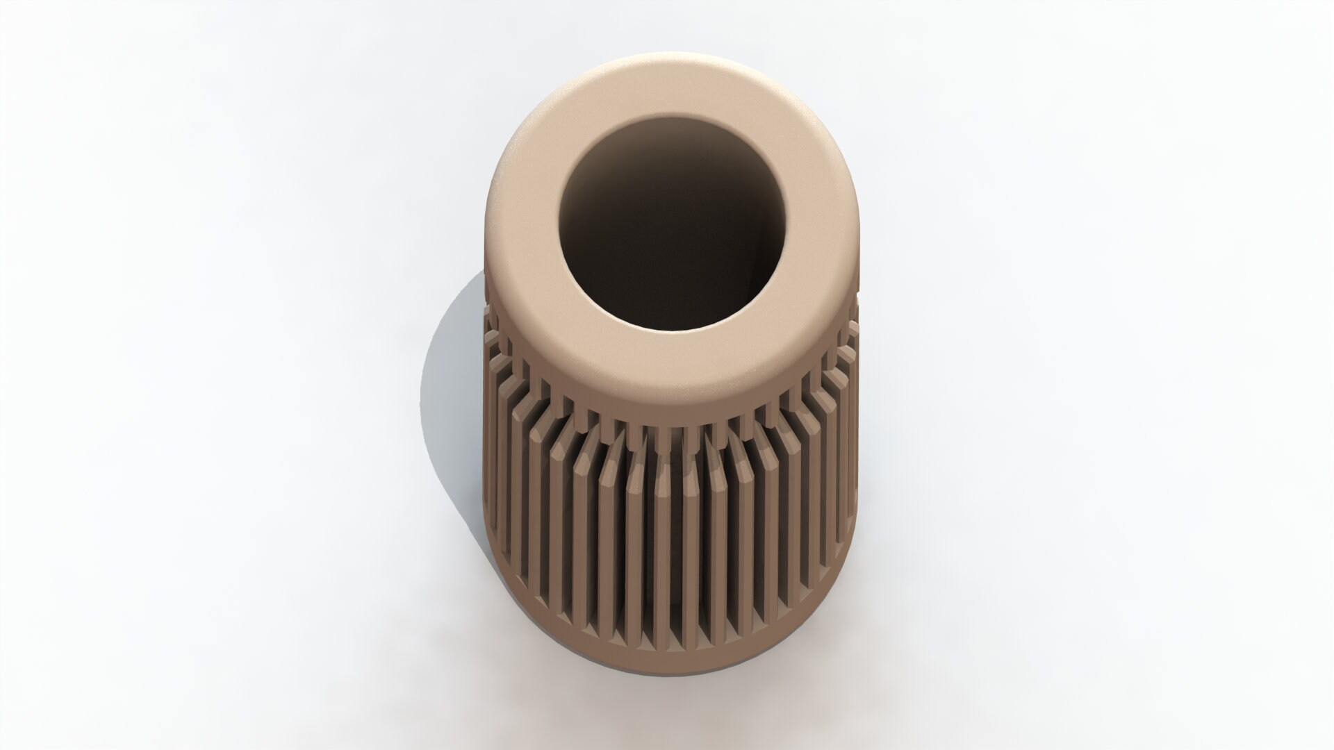 Modern Fin Styled Vase | Vase STL File for 3D Printing - Etsy