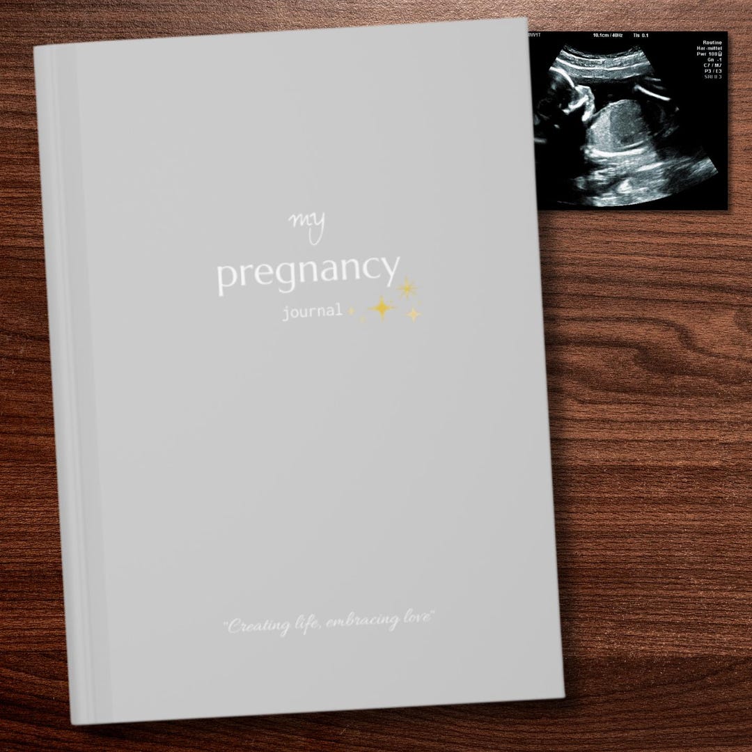 My Pregnancy Journal - Beautiful Pregnancy Notebook for Expectant Moms ...