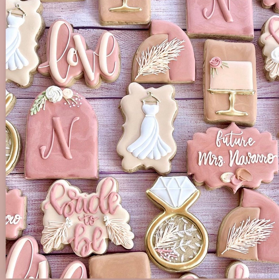Neutral Boho Bridal Shower Cookies- - Etsy