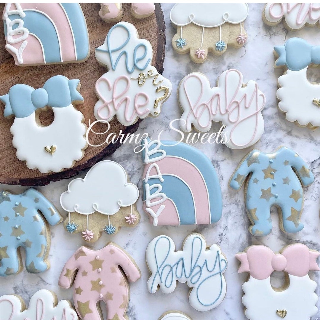Gender Reveal Cookies - Etsy