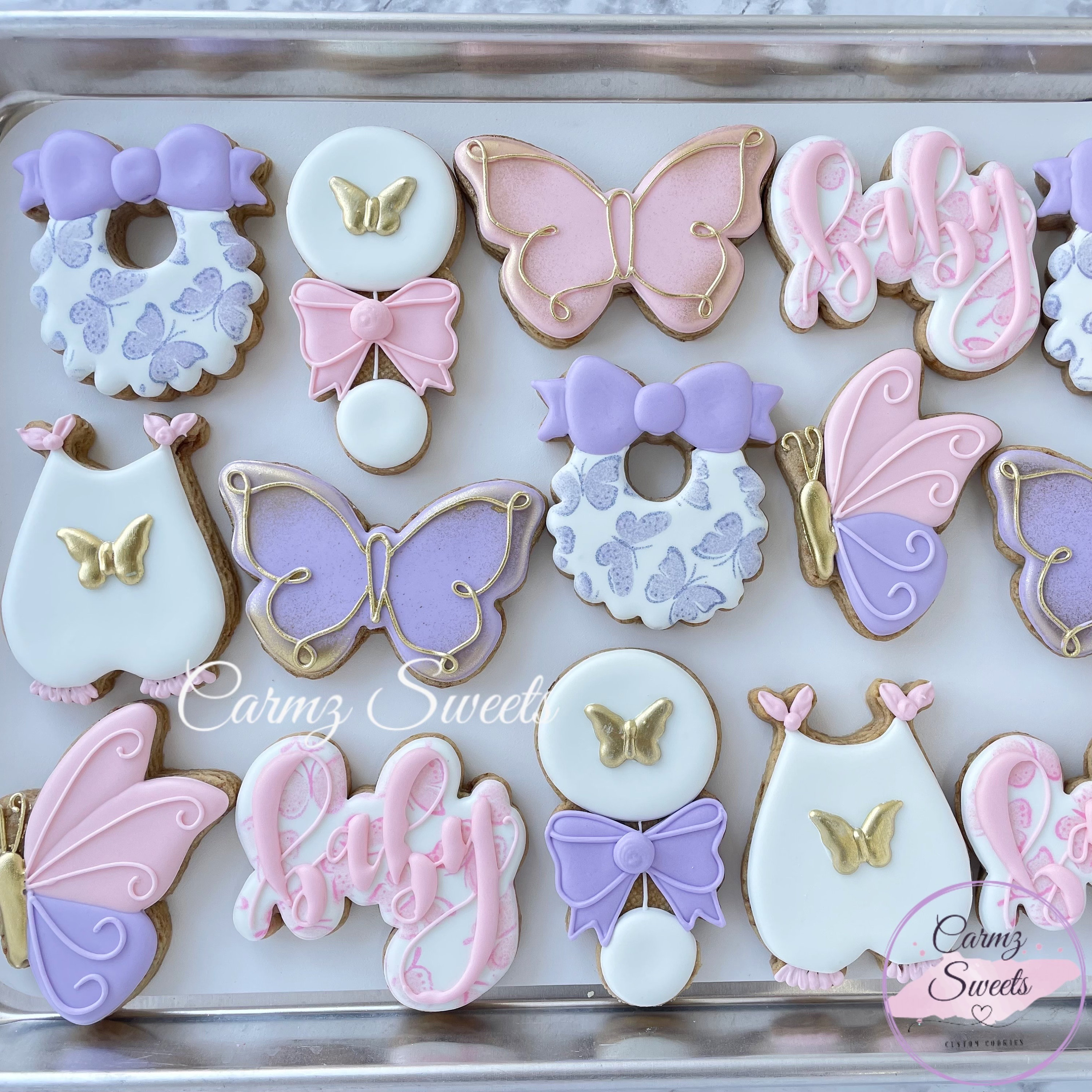 Butterfly Baby Shower Cookies - Etsy