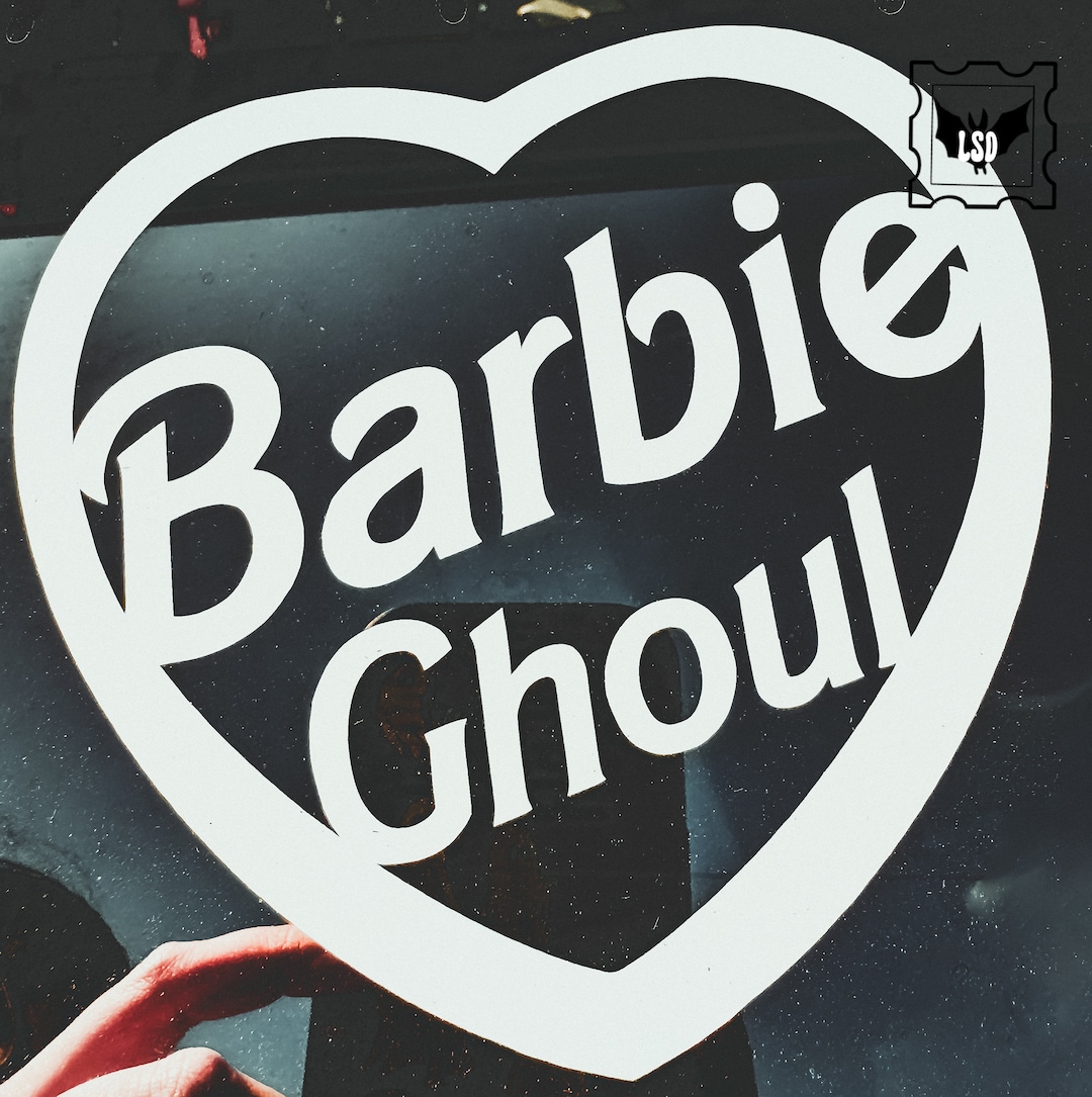 Barbie Ghoul Car Decal - Etsy