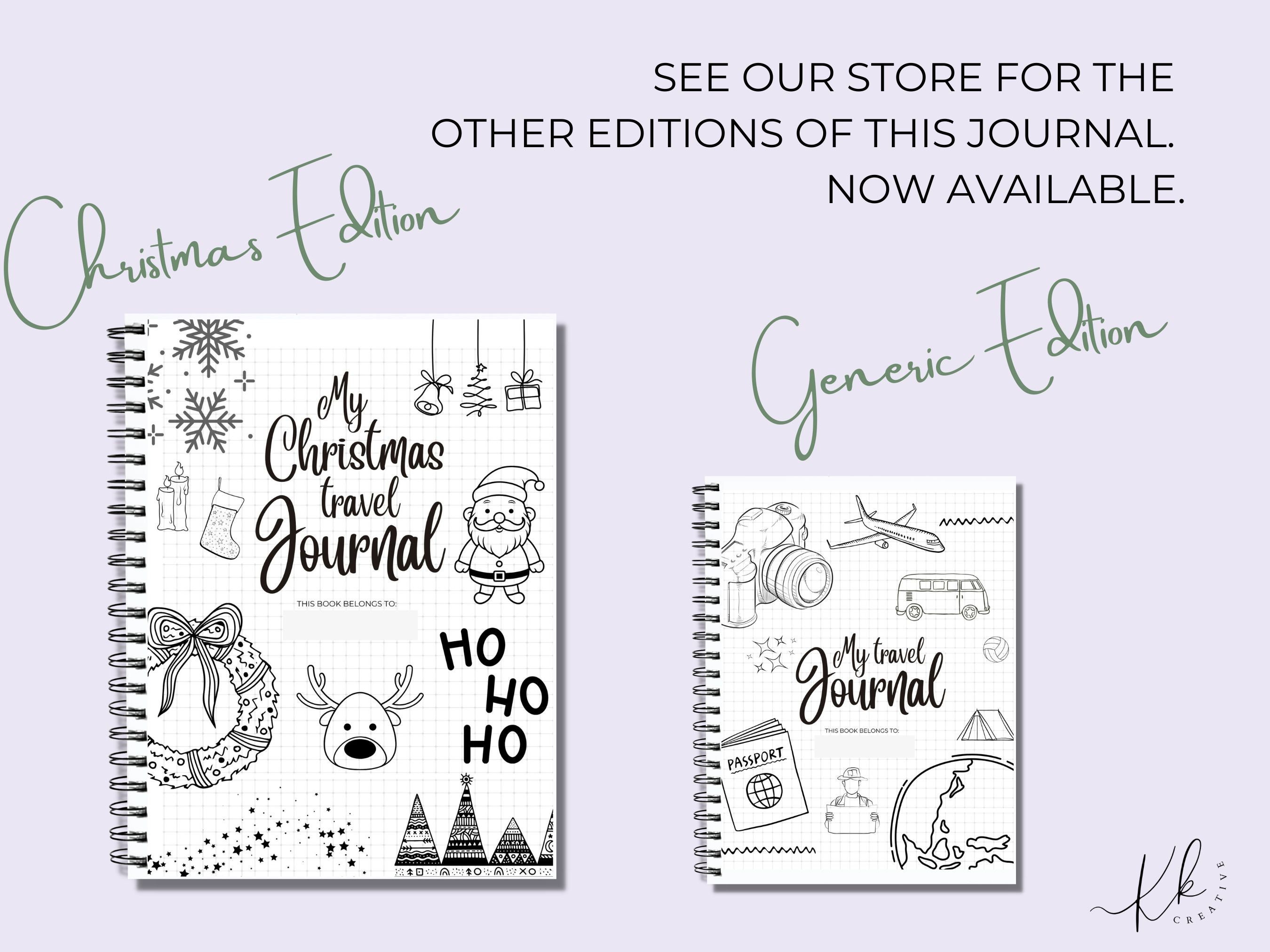 Road Trip Edition Kid's Printable Travel Journal - Etsy