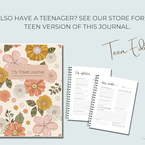 Road Trip Edition - Kid's Printable Travel Journal for Family Vacations ...