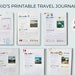 Kids Printable Travel Holiday Vacation Journal to Preserve Family ...