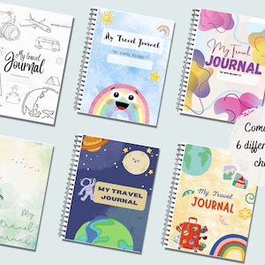 Kids Printable Travel Holiday Vacation Journal to Preserve Family ...