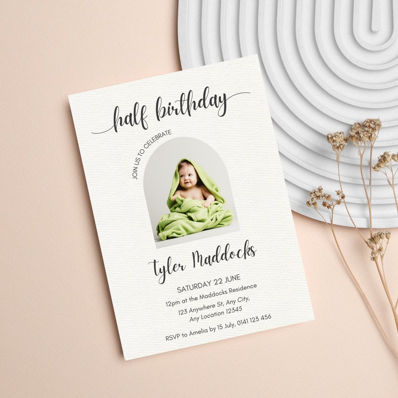 Half Birthday - Etsy