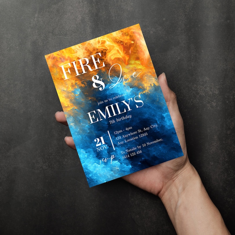 Fire and Ice Party - Etsy