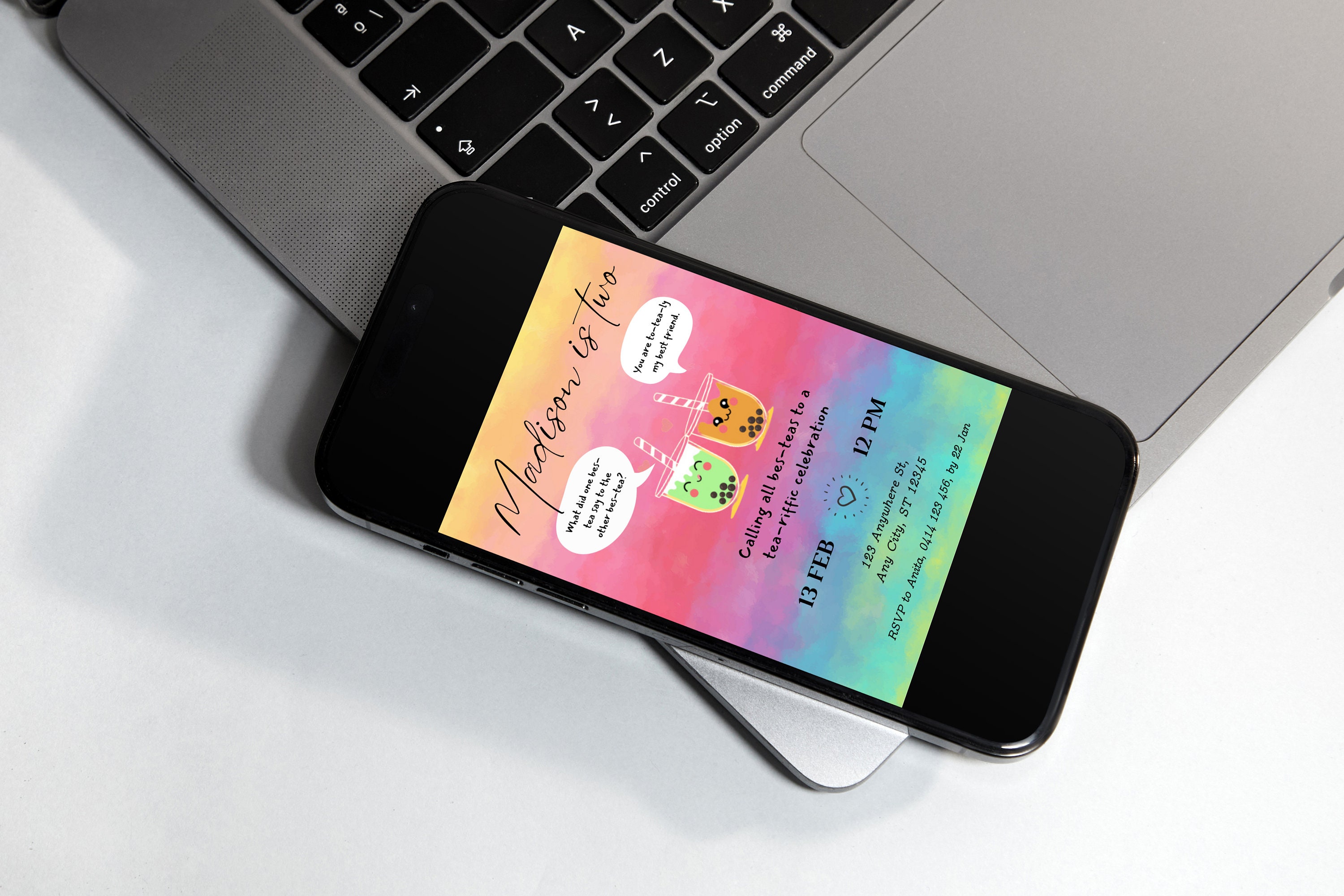 Boba Tea Birthday Party, Bubble Tea Themed Party, Milk Tea Party, Bes ...