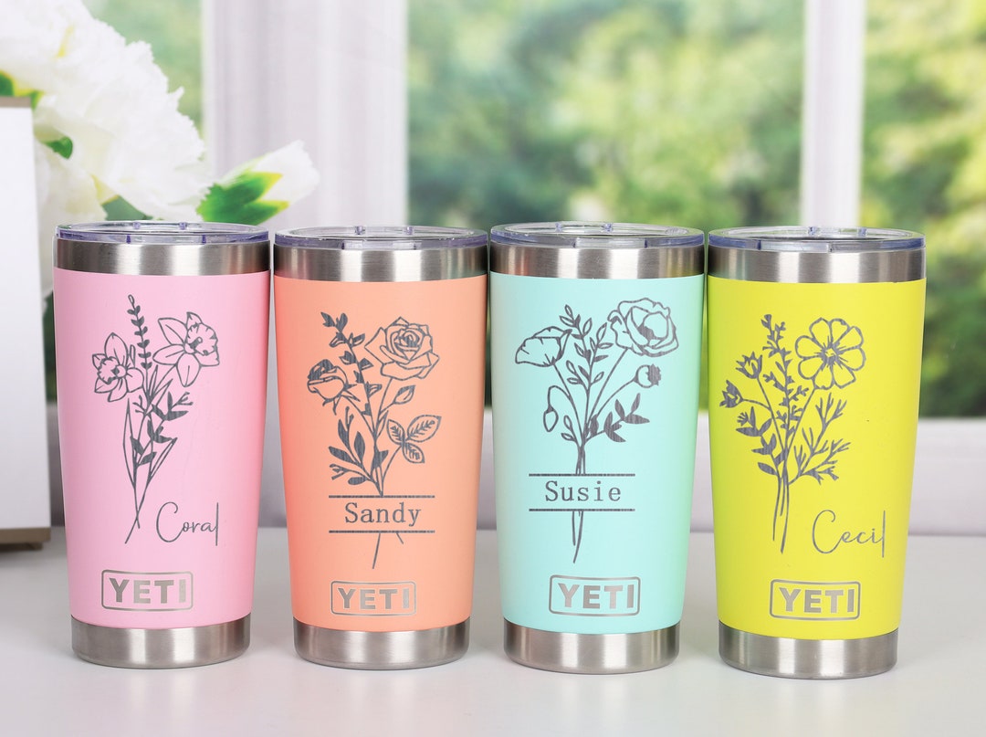 Yeti Tumbler Engravedpersonalized Yeti Tumblercustom Yeti Etsy