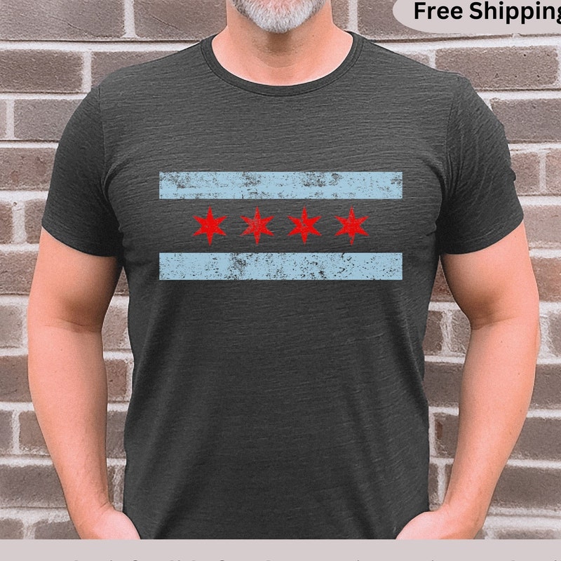 Chicago Flag - Etsy