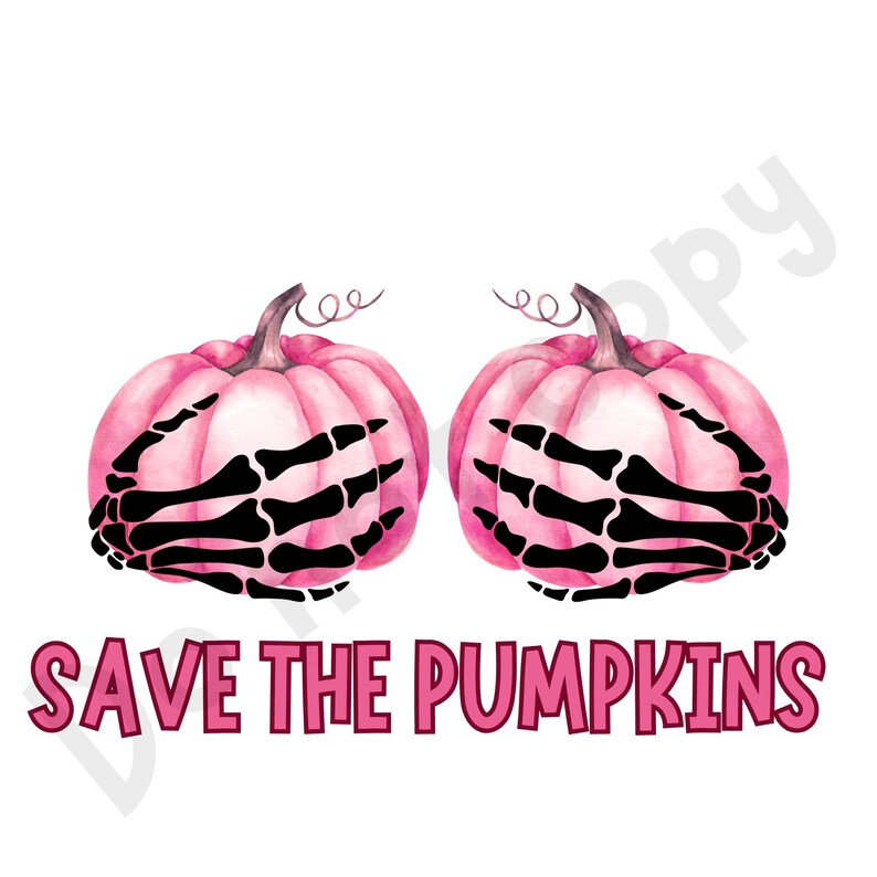 Halloween, October, Fall, Breast Cancer Awareness, Png, Sublimation - Etsy