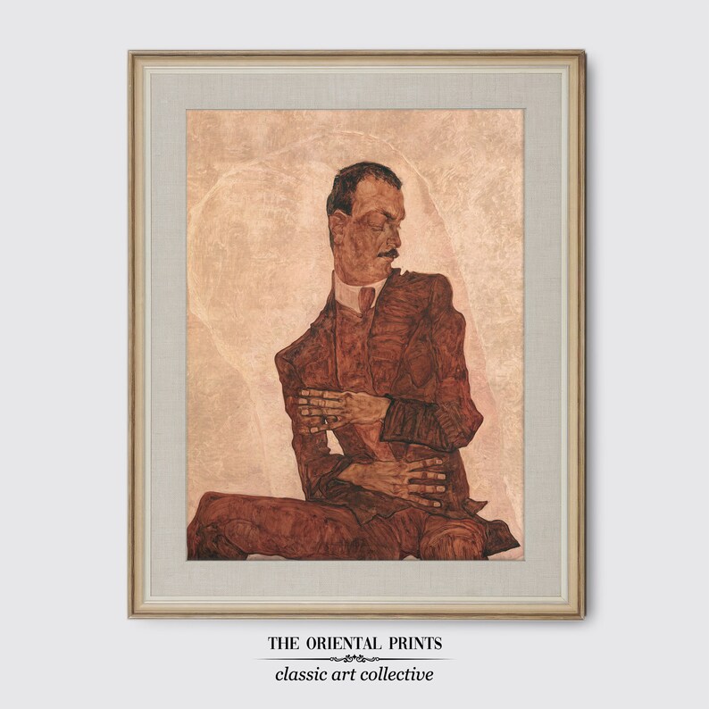 Man in Suit Vintage Portrait Art Prints | Antique Portrait | Wall Art ...