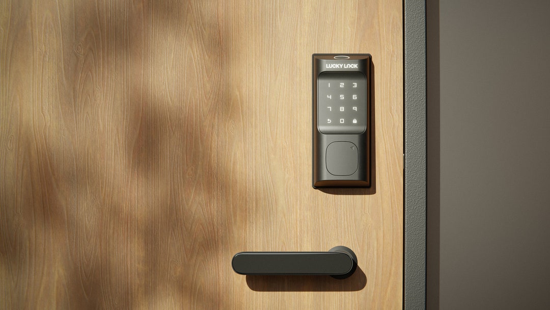 Lucky Lock Smart Fingerprint Deadbolt Touch D1 - Etsy