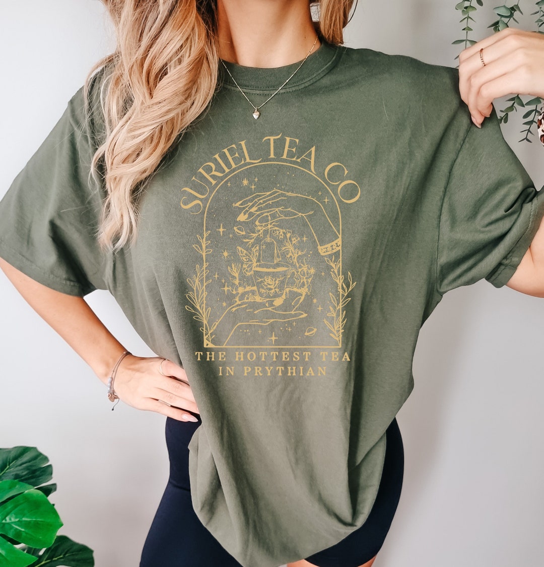 Suriel Tea Co Comfort Color Shirt, A Court of Thorns and Roses Shirt ...