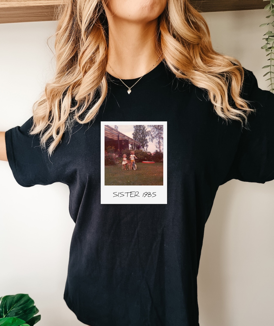 Vintage Photo Custom Shirt, Polaroid Photo T-shirt, Custom Vintage ...