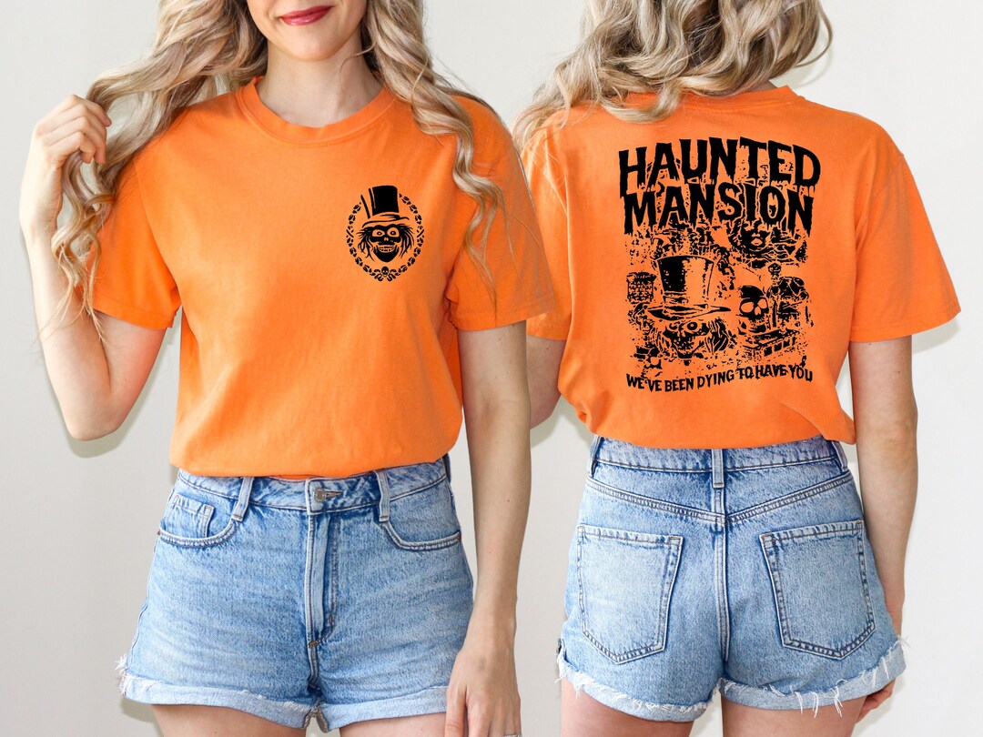 Vintage the Haunted Mansion Shirt, Retro Halloween T-shirt, Haunted ...