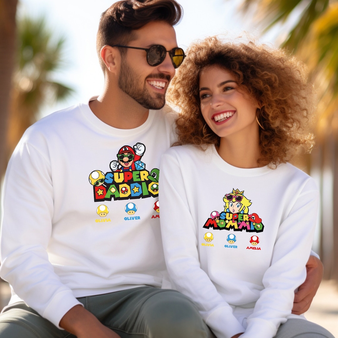 Super Mommio Shirt, Super Daddio T-shirt, Super Kiddo Shirts, Super ...