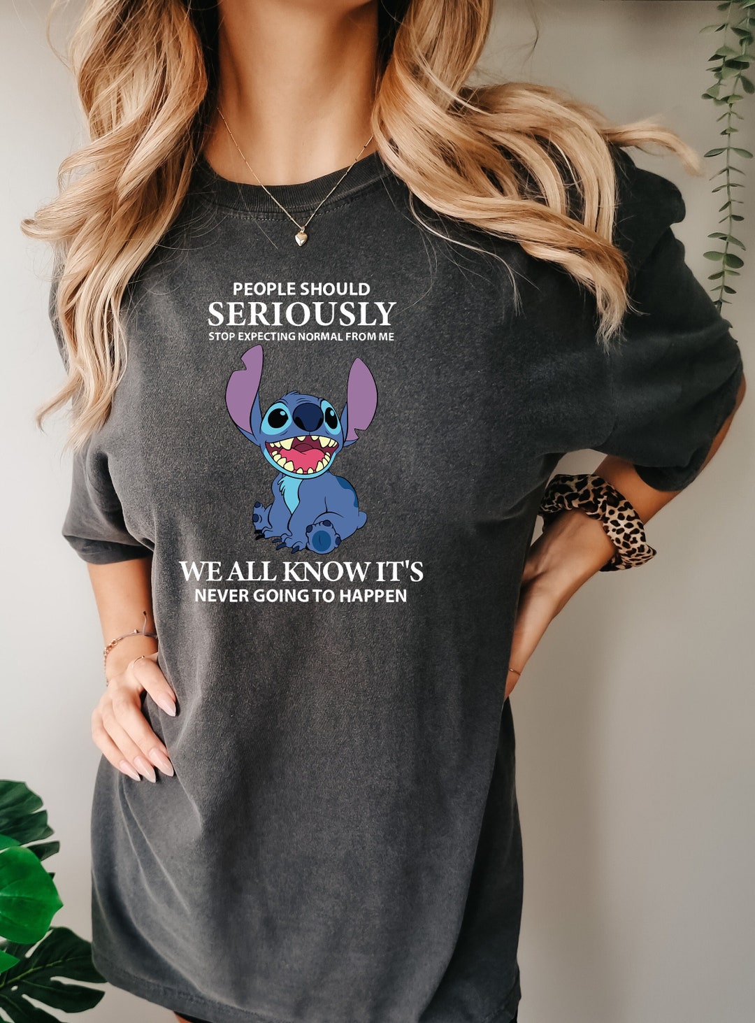 Disney Comfort Colors Shirts, People Should Not Expecting Normal From ...