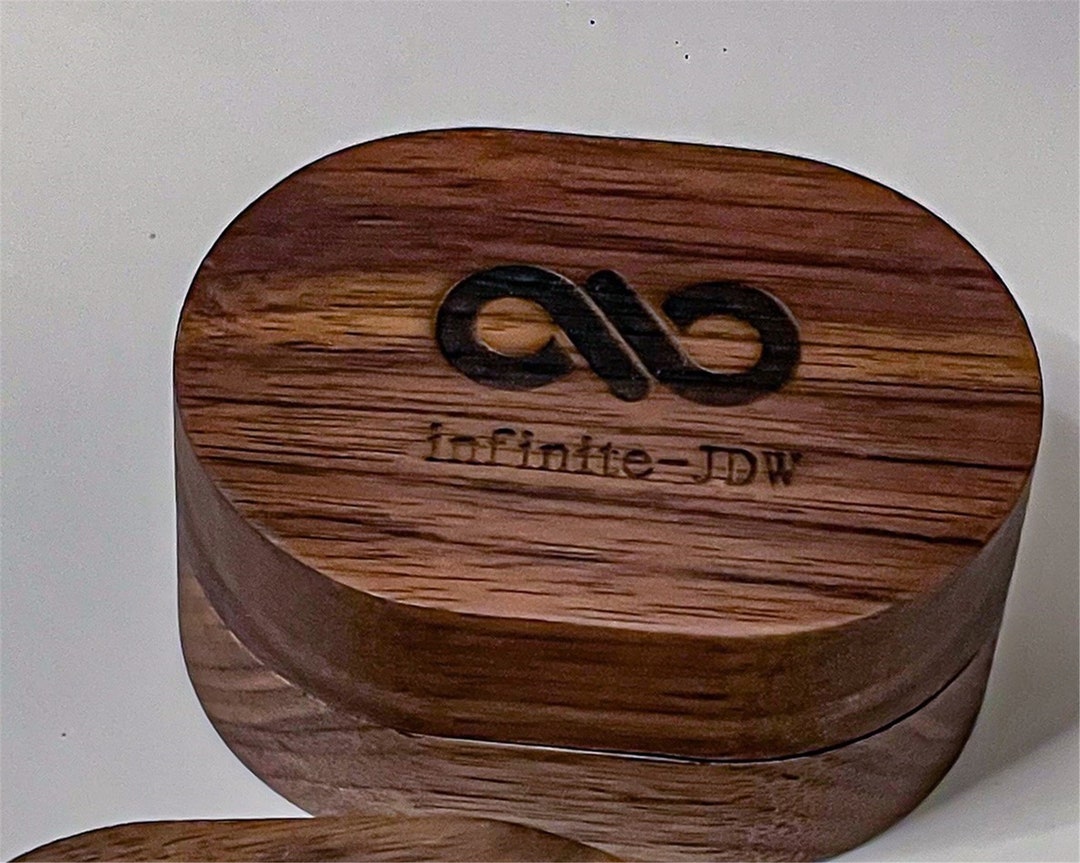 Personalized Walnut Ring Box Custom Wooden Ring Box Engraved - Etsy