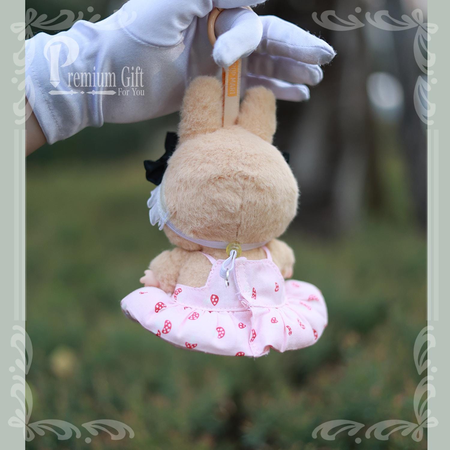 Last 1 Not Restock Labubu Pink Dress, Spring Crafts for Kids, Labubu ...