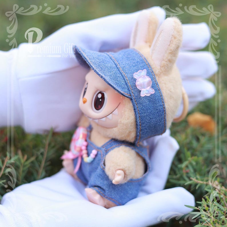 Ready for Shipment Labubu Overalls, Custom Labubu Clothes, Custom ...