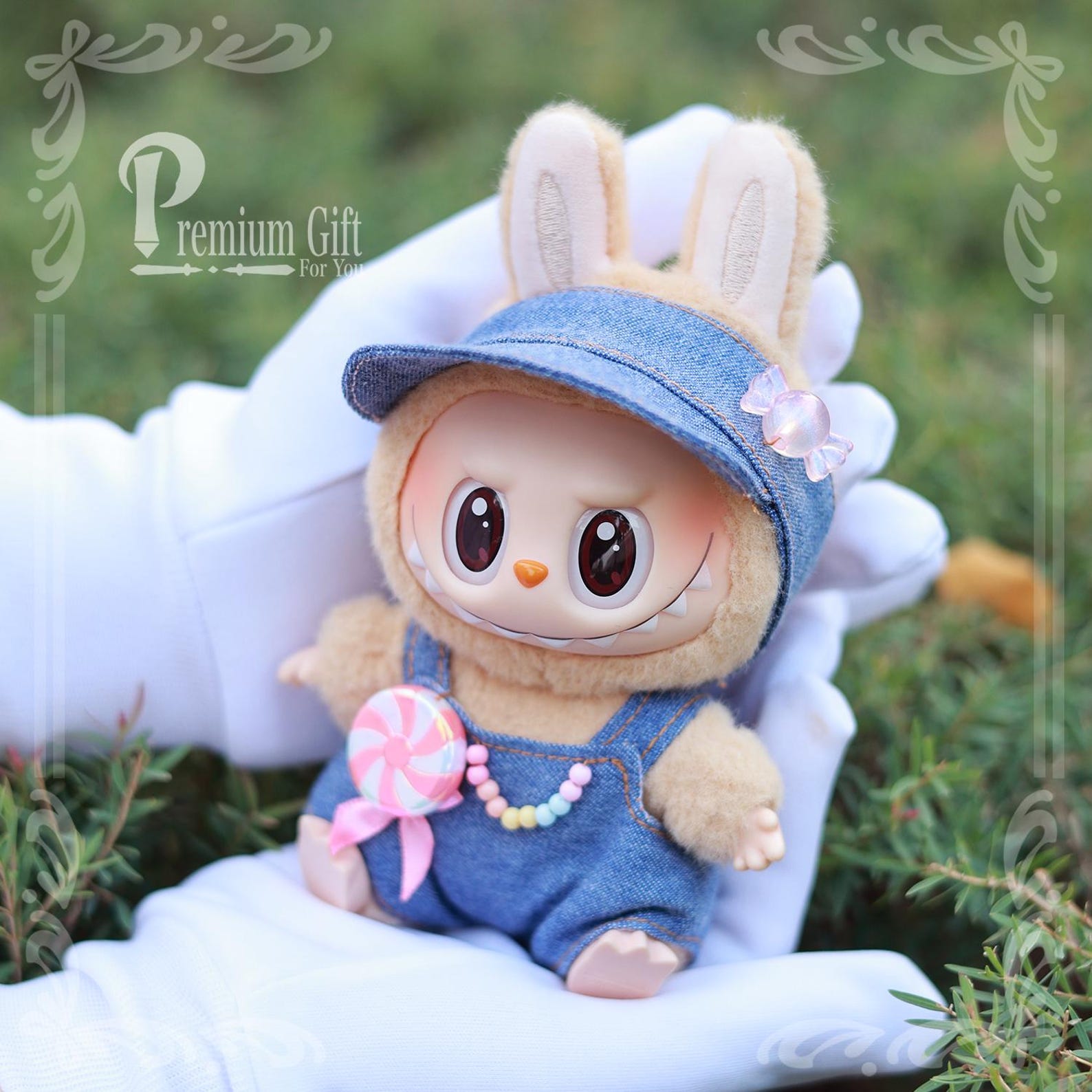 Ready for Shipment Labubu Overalls, Custom Labubu Clothes, Custom ...