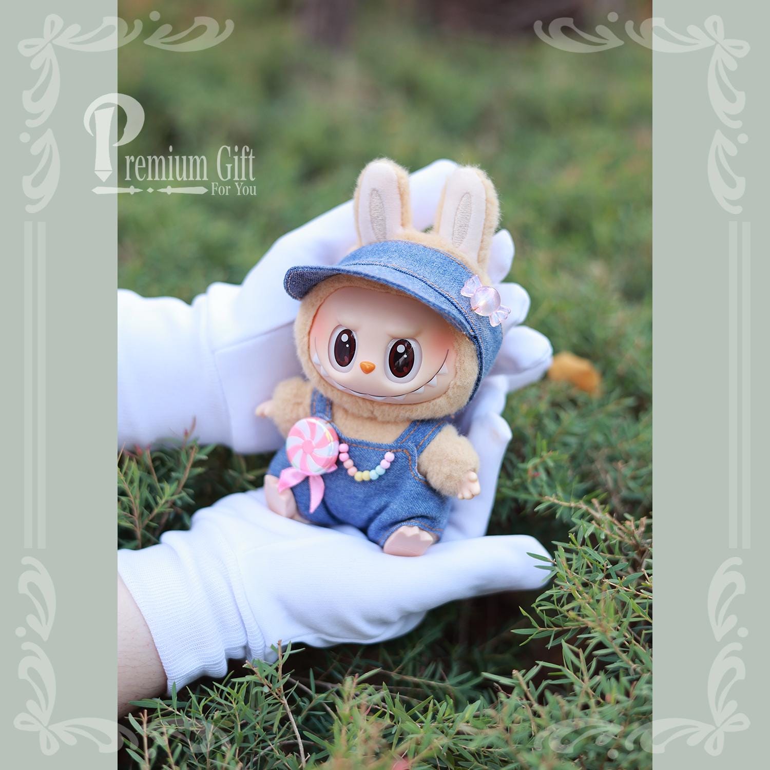 Ready for Shipment Labubu Overalls, Custom Labubu Clothes, Custom ...