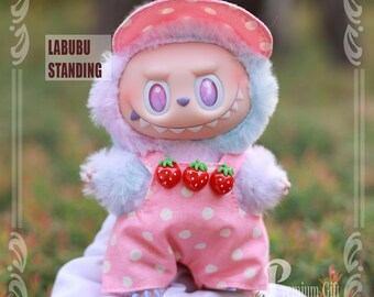 Labubu Pink Dress, Spring Crafts for Kids, Labubu Clothes Custom ...