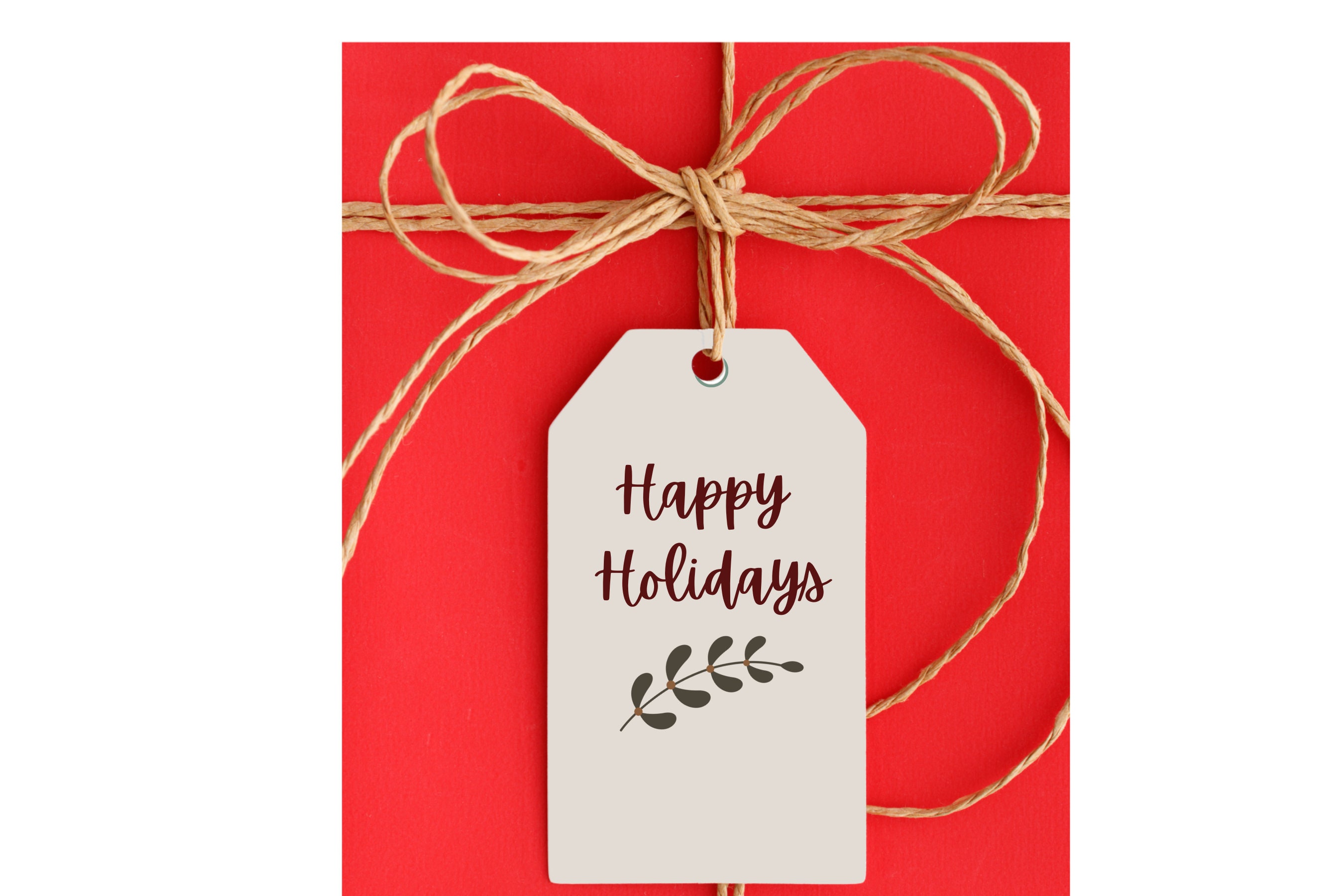 Boho Christmas Gift Tag Bundle Set of 9 Printable Christmas - Etsy