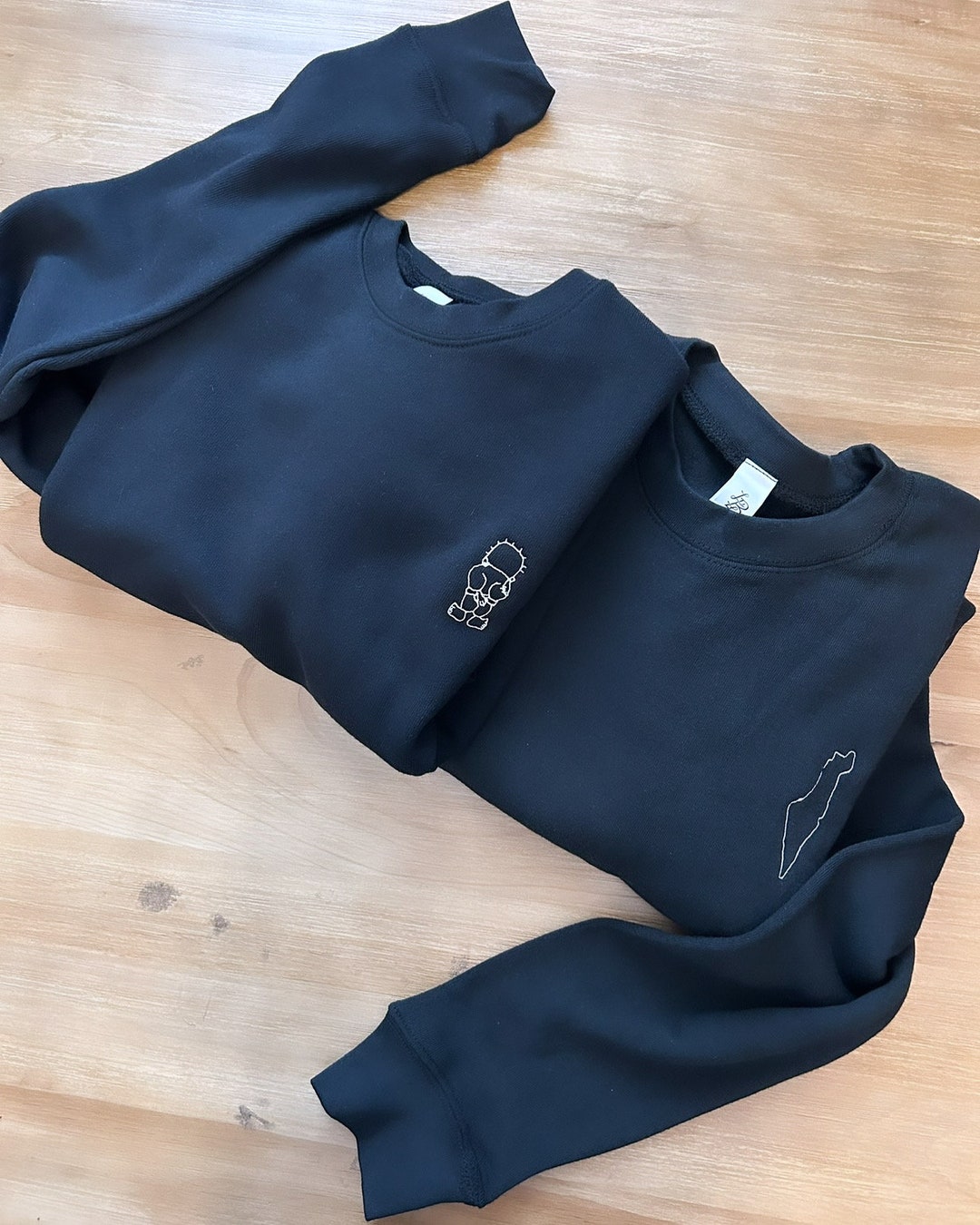 Palestine Handala Embroidered Sweatshirt Crewneck - Etsy