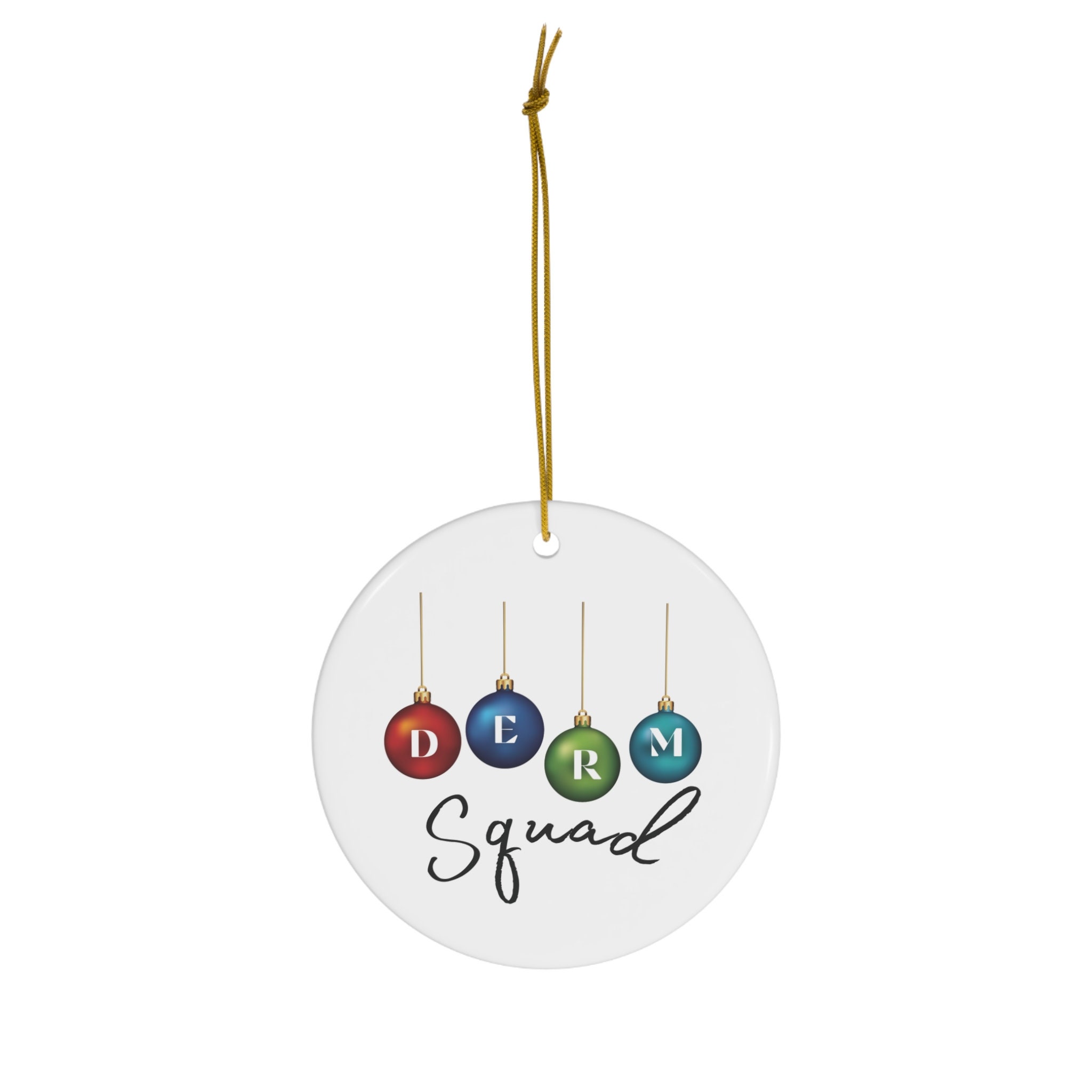 Derm Squad Ornament, Dermatology Team, Dermatology Ornament ...