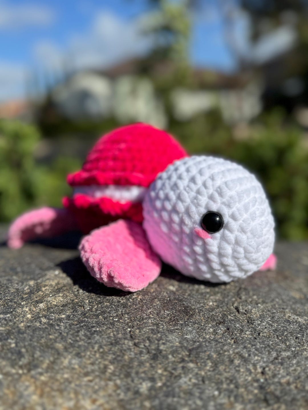 Crochet Macaron Turtle - Etsy