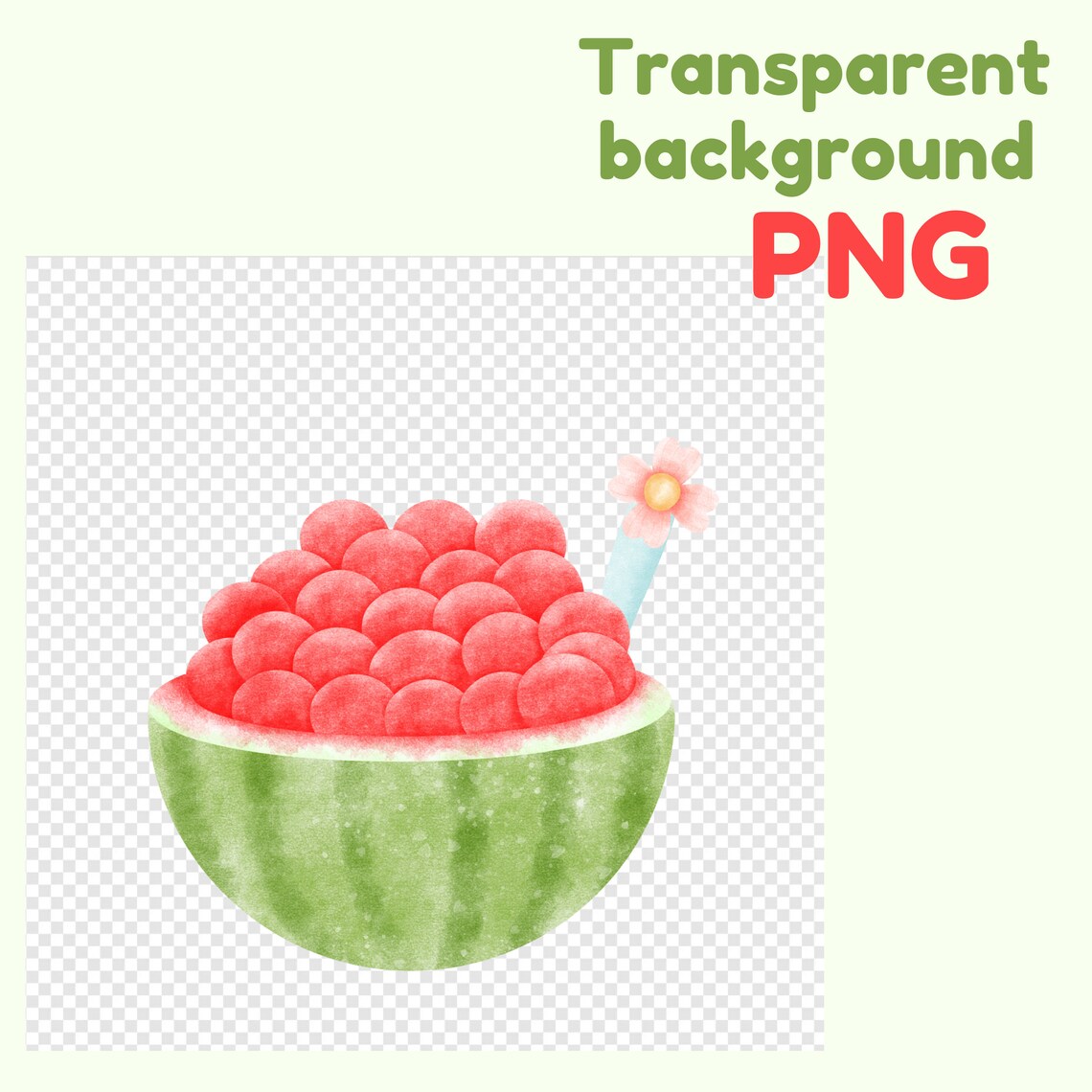 Watermelon Clipart, Watercolor Watermelon PNG, Summer Fruit Clipart ...