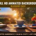 Blueberry Dust Animated Desktop Background for Vtuber, Lofi, Cozy ...