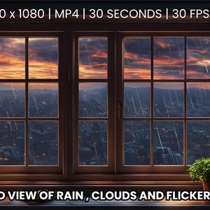 Look Out the Magic Window Collection PLUS Canva Template of Animated ...